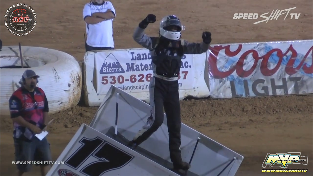 August 10, 2019 – 360 Sprint Cars Placerville Highlights | Mills Video ...